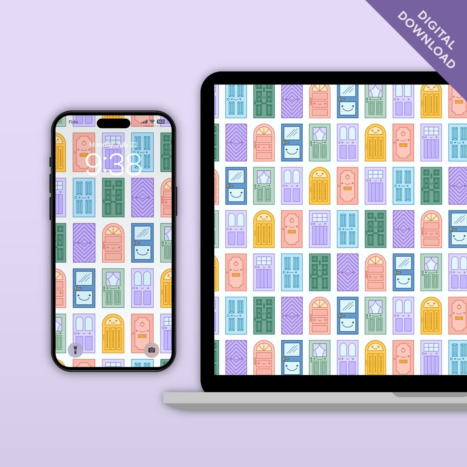 Doors Digital Wallpaper | Mobile & Desktop Wallpapers for Phone, Laptop ...