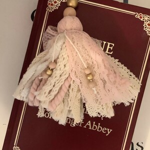 Journal Tassel Bookmark, Junk Journal Tassel, Book Lover Gift , Book ...