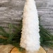 White Fur Christmas Tree, Fur Tree, Shabby Chic Christmas Tree, White ...