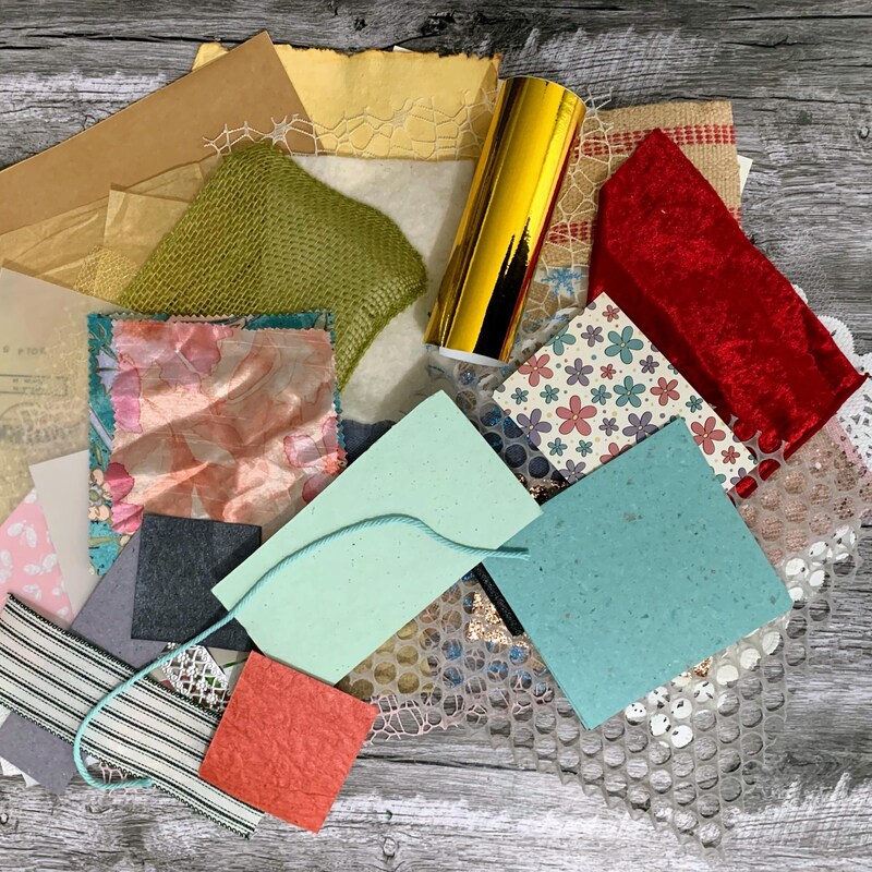 Mixed Media Collage Art - Etsy