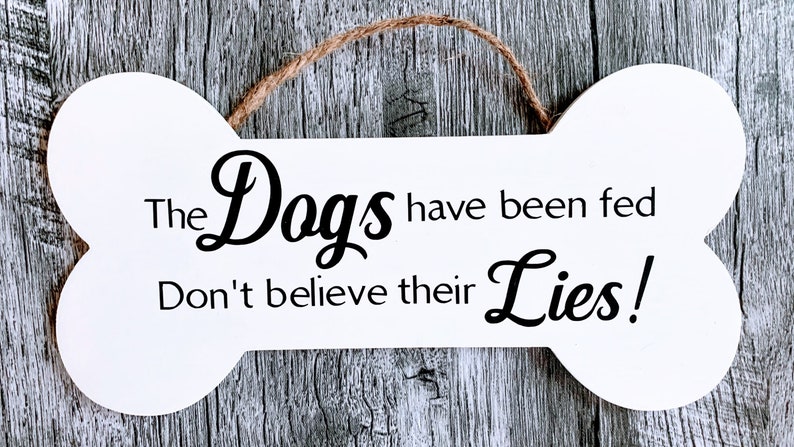 Dog Bone Sign Wood Pet Sign Door Hanger Dog Welcome Sign - Etsy