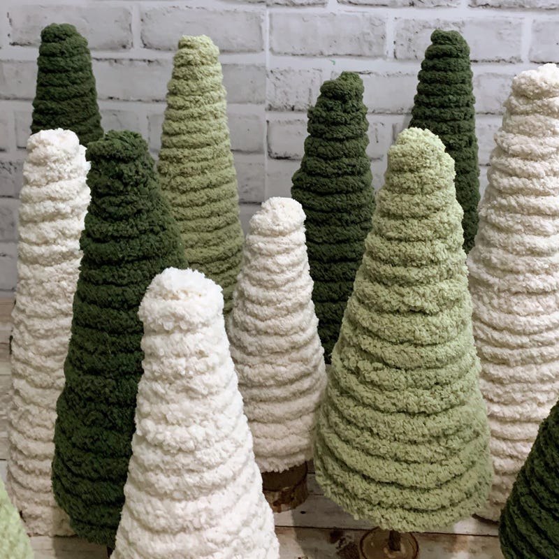 Yarn Trees Christmas - Etsy