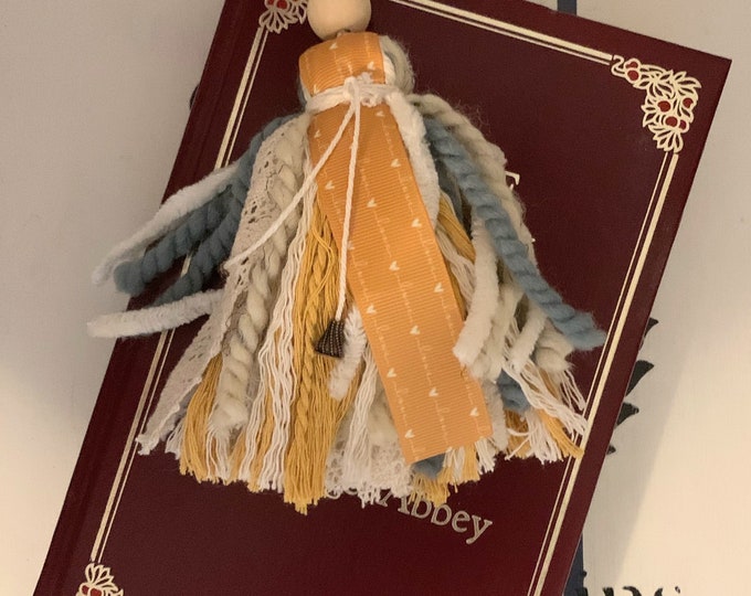 Journal Tassel Bookmark, Junk Journal Tassel, Book Lover Gift , Book ...