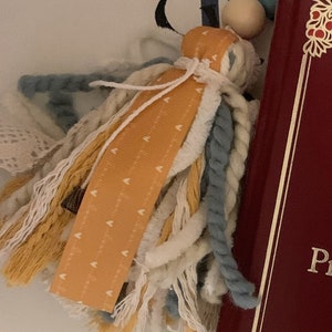 Journal Tassel Bookmark, Junk Journal Tassel, Book Lover Gift , Book ...