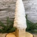 White Fur Christmas Tree, Fur Tree, Shabby Chic Christmas Tree, White ...