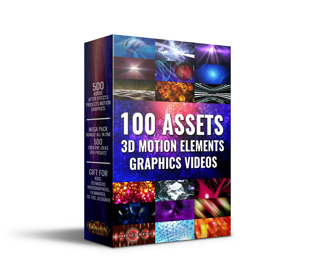 100 Videos Motion Graphics 4K Video Promotions - Etsy