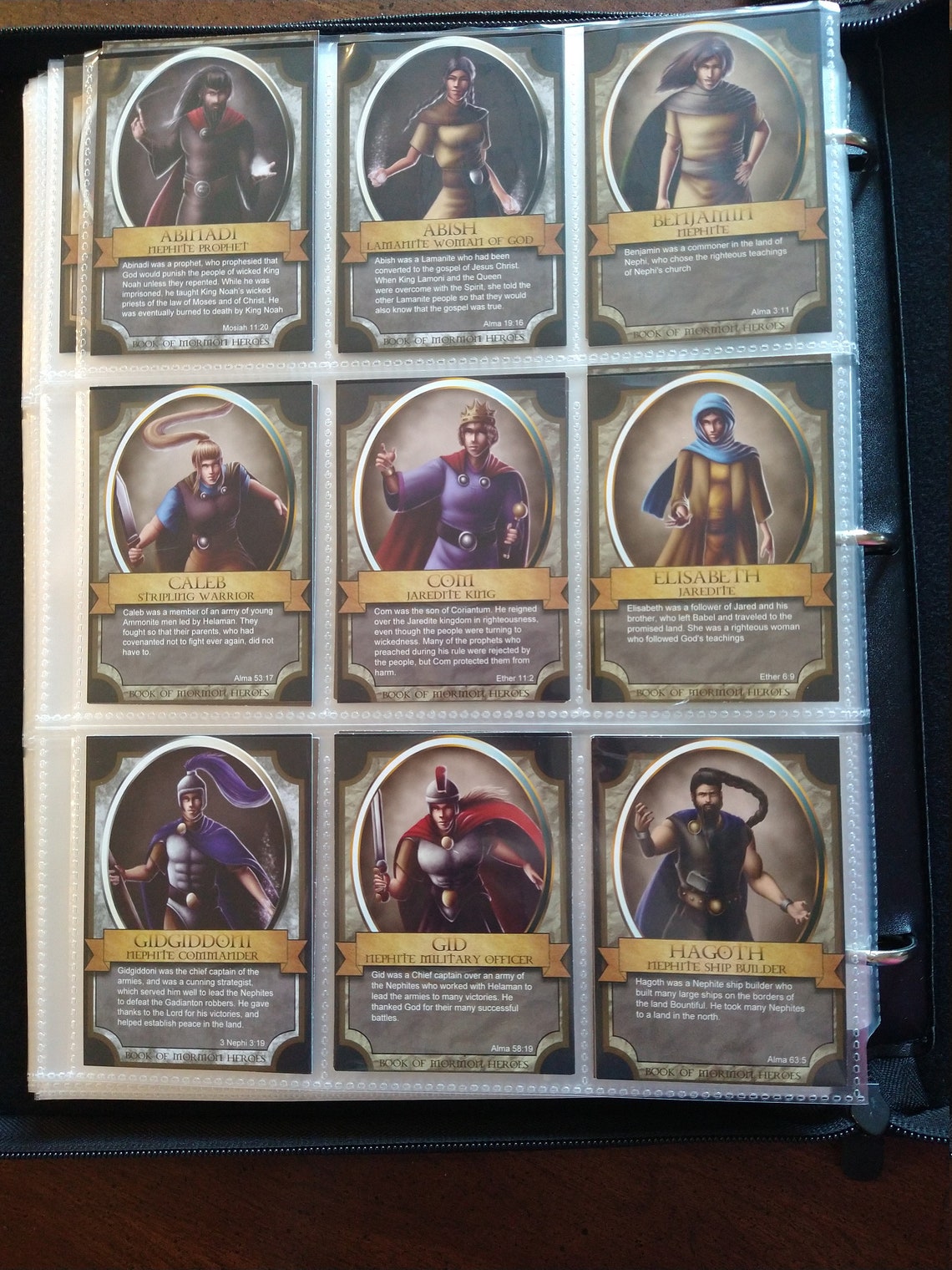 Bible Heroes Trading Cards - Etsy