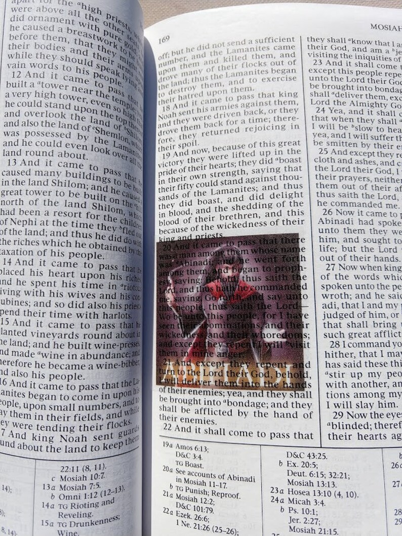 Book of Mormon Heroes Scripture Stickers Set 3 - Etsy