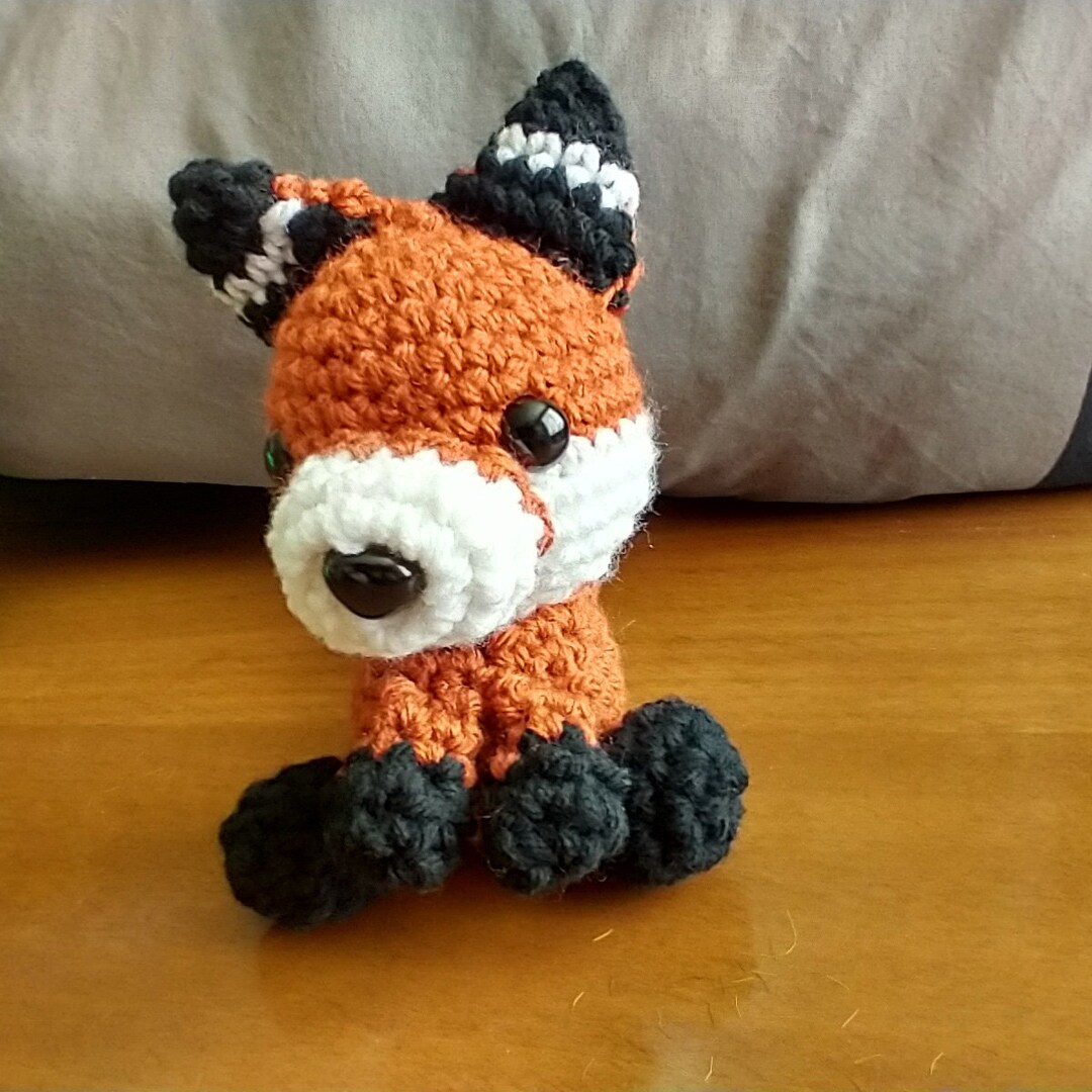 Foxie the Fox Amigurumi Cutie Crochet PDF Pattern - Etsy