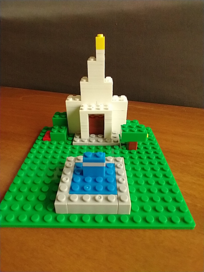 Temple Building Blocks Kit - Etsy