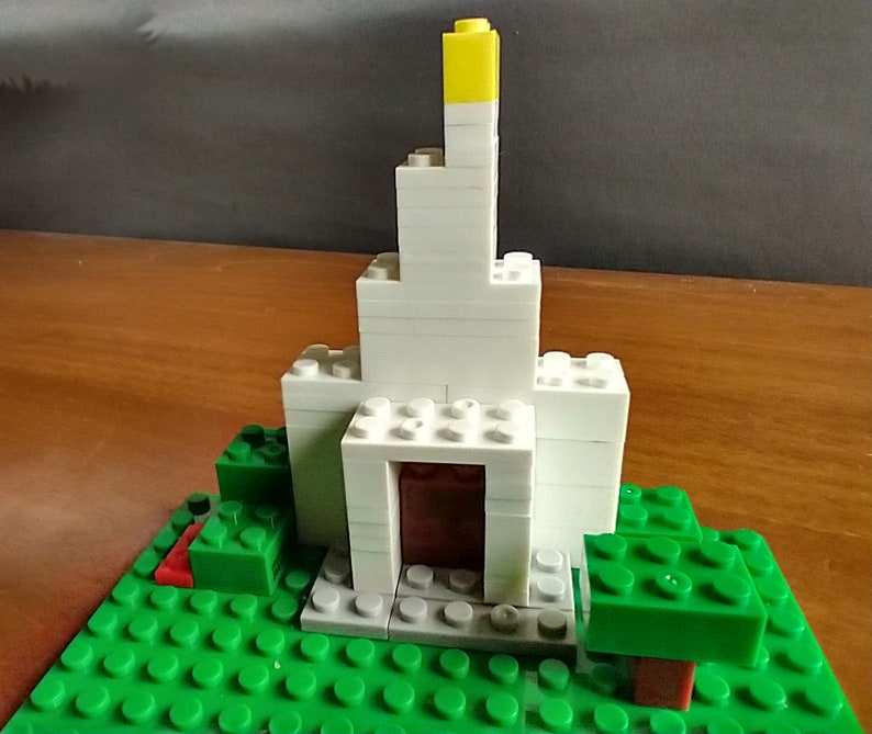 Temple Building Blocks Kit - Etsy