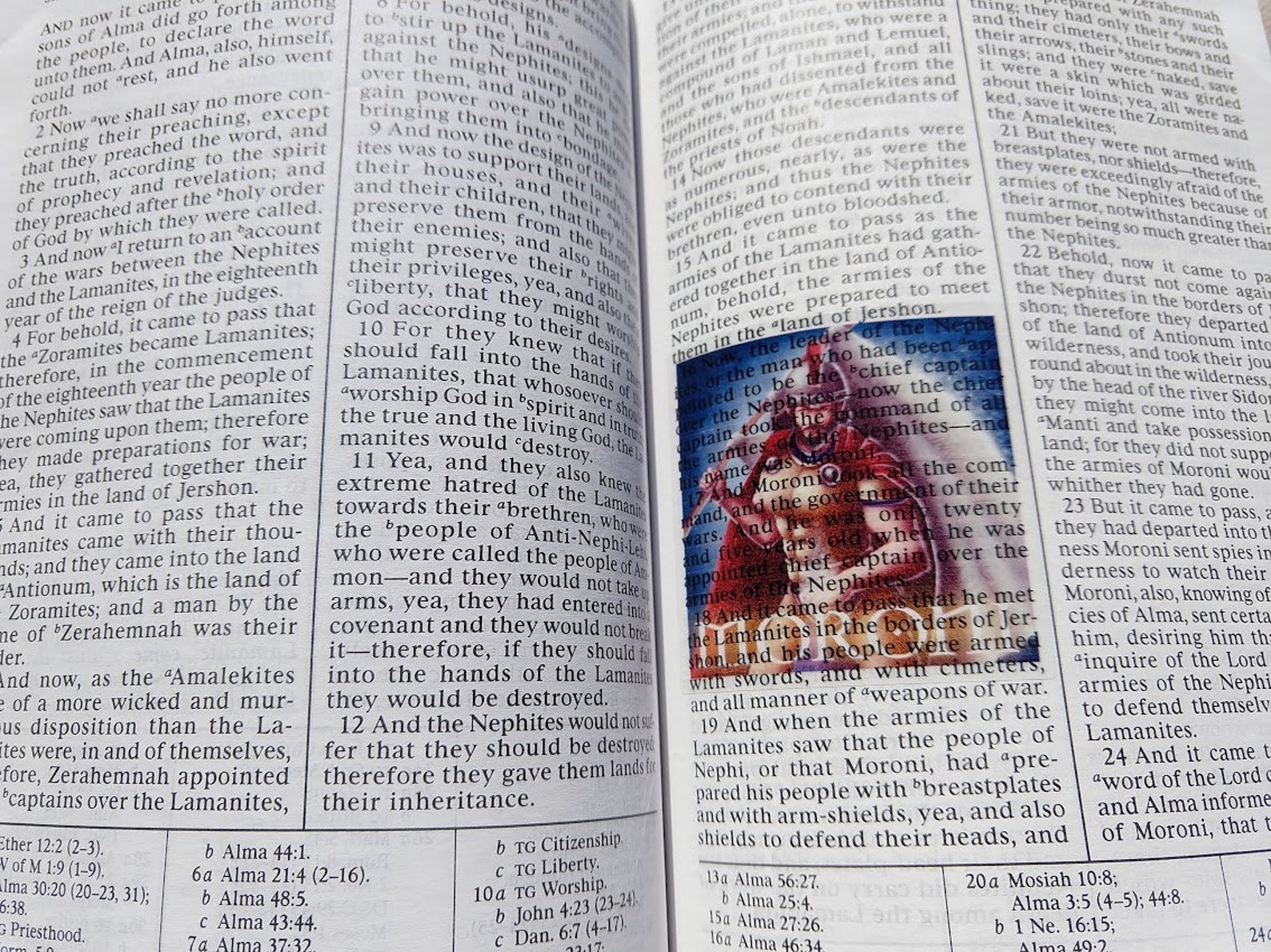 Book of Mormon Heroes Scripture Stickers Set 3 - Etsy