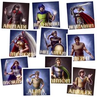 Favorite Bible Heroes Old Testament Sticker Pack - Etsy