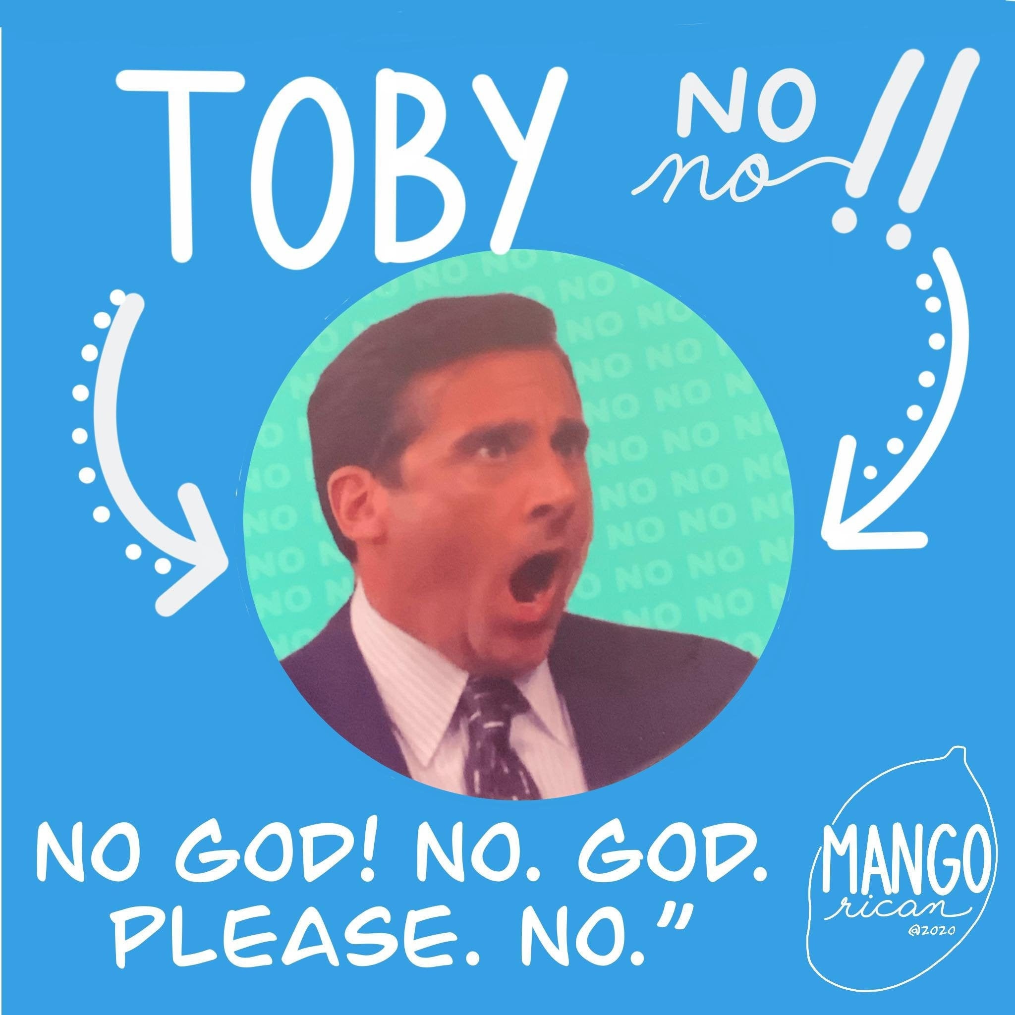 Michael Scott No God No Meme