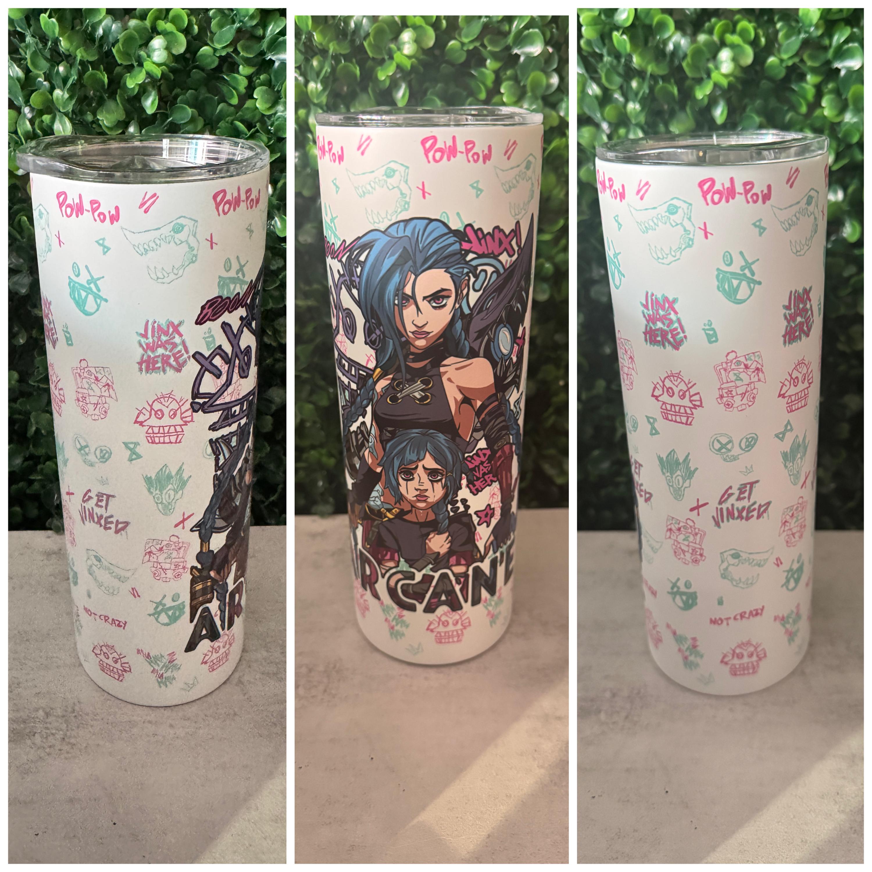 Sisters Stainless Steel Tumbler Gamer Sublimation Anime Unique Custom ...