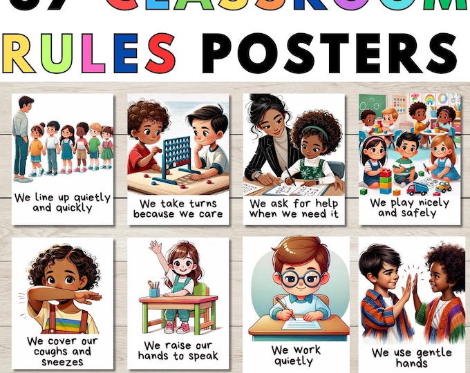 Whole Body Listening Posters Real Pictures Classroom Rules Printable ...