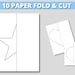 Paper Fold and Cut Patterns, Scissors Cutting Practice Worksheets for ...