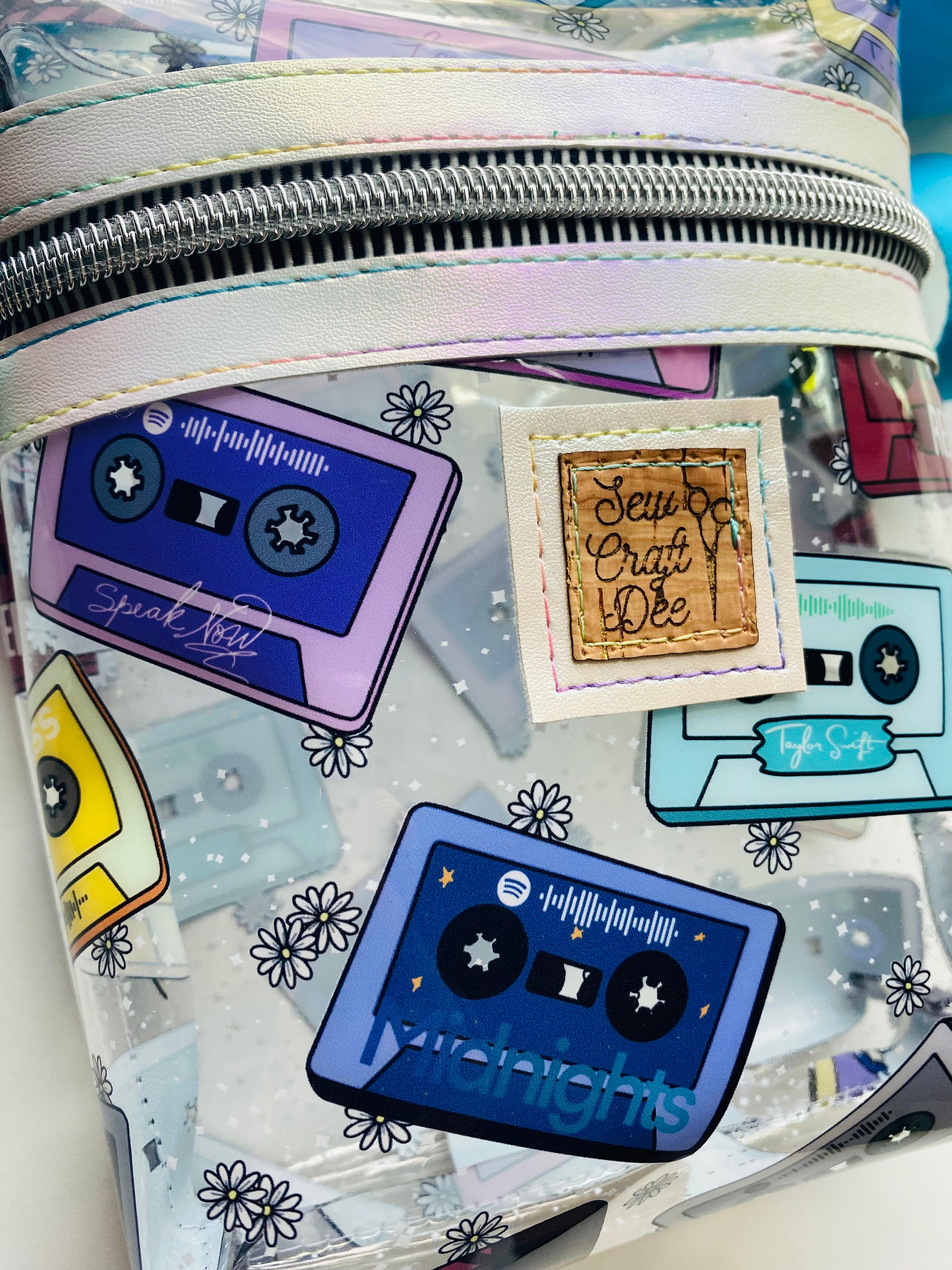 Tay Cassettes Boxy Crossbody Stadium Clear Bag Concert Bag Crossbody ...