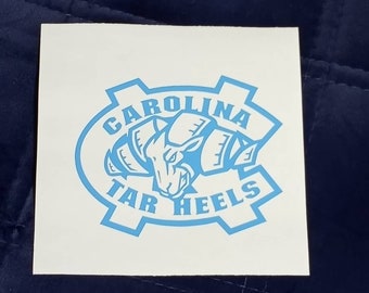 Unc Vinyl Car Decal - Etsy