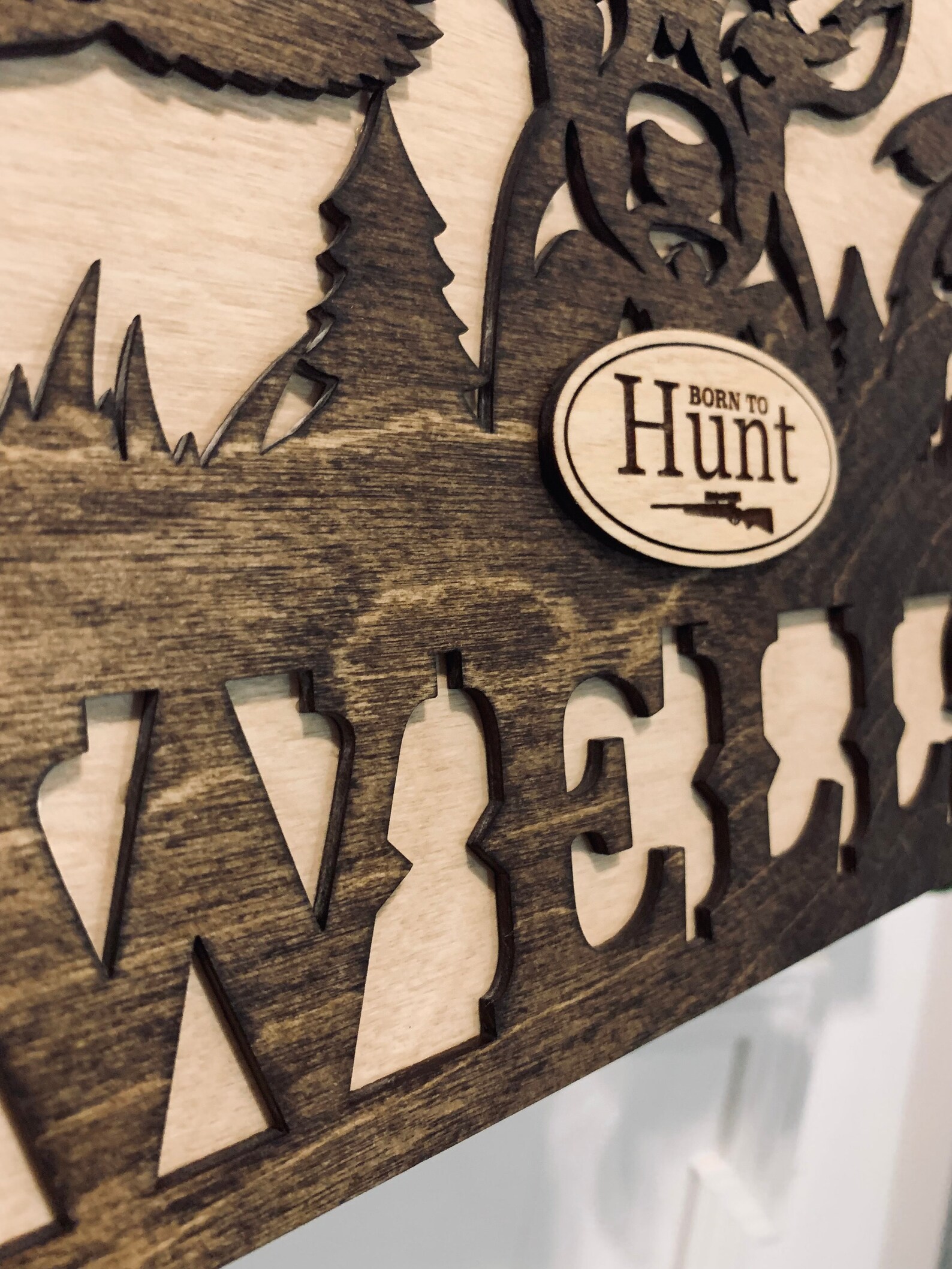 Wooden Personalized Name Hunting Decor Sign Hunter Gift - Etsy