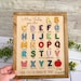 Personalized Alphabet Teacher Sign, ABC Teacher Appreciation Gift - Etsy