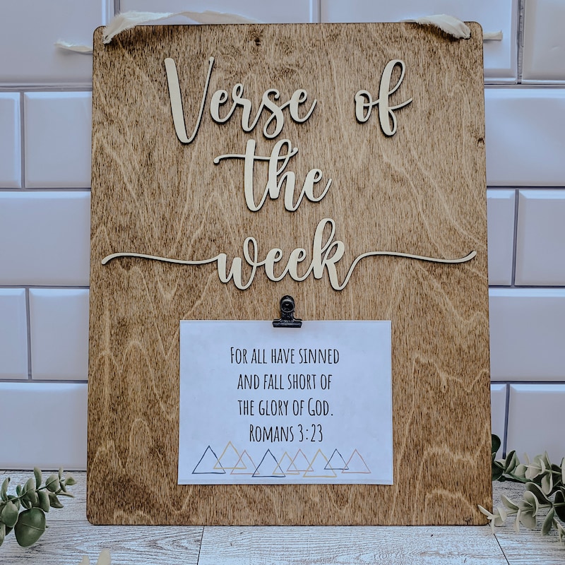 Bible Verse Decor - Etsy