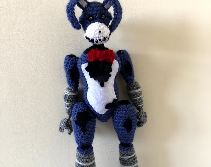 THE WALTEN FILES Bon the Rabbit Plushie - Amigurumi Doll - Etsy