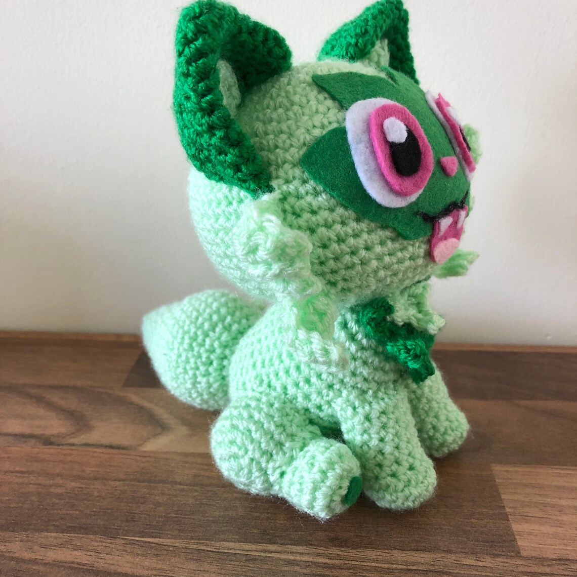 SPRIGATITO Pokemon Crochet Pattern - Digital DOWNLOAD - Etsy