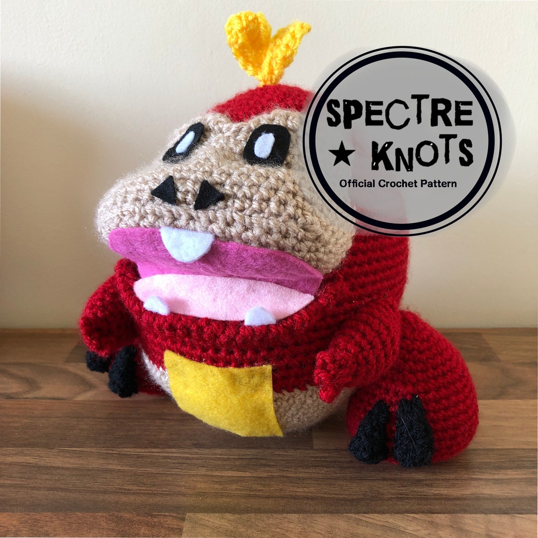 FUECOCO Pokemon Crochet Pattern - Digital DOWNLOAD - Etsy