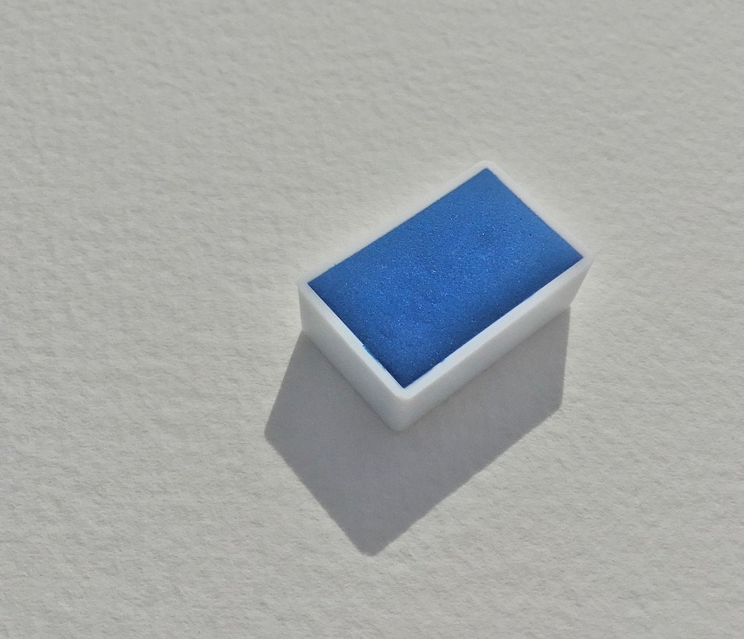 Egyptian Blue Watercolor Paint Full Pan - Genuine Blue 31 - Etsy