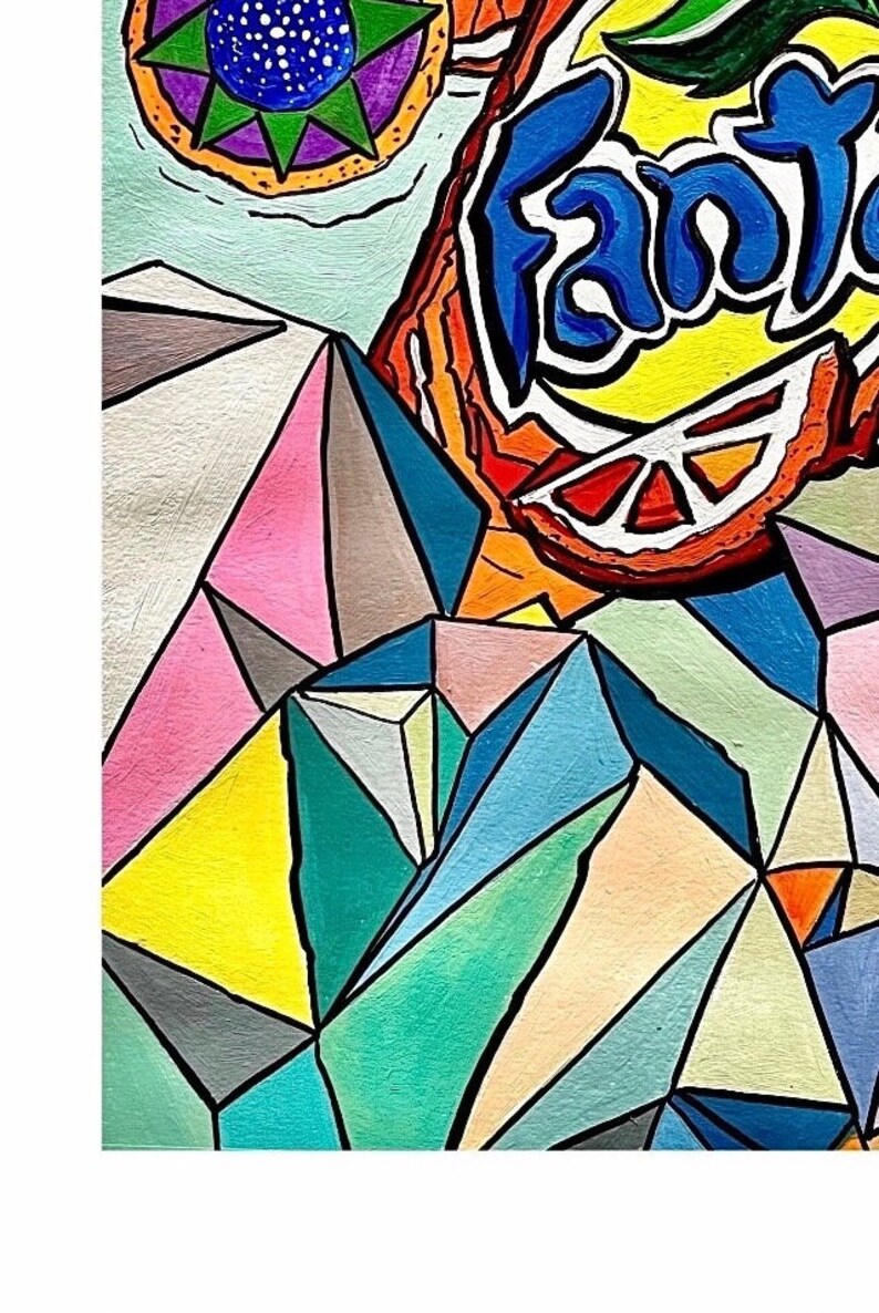 Fanta Modern Pop Art - Etsy