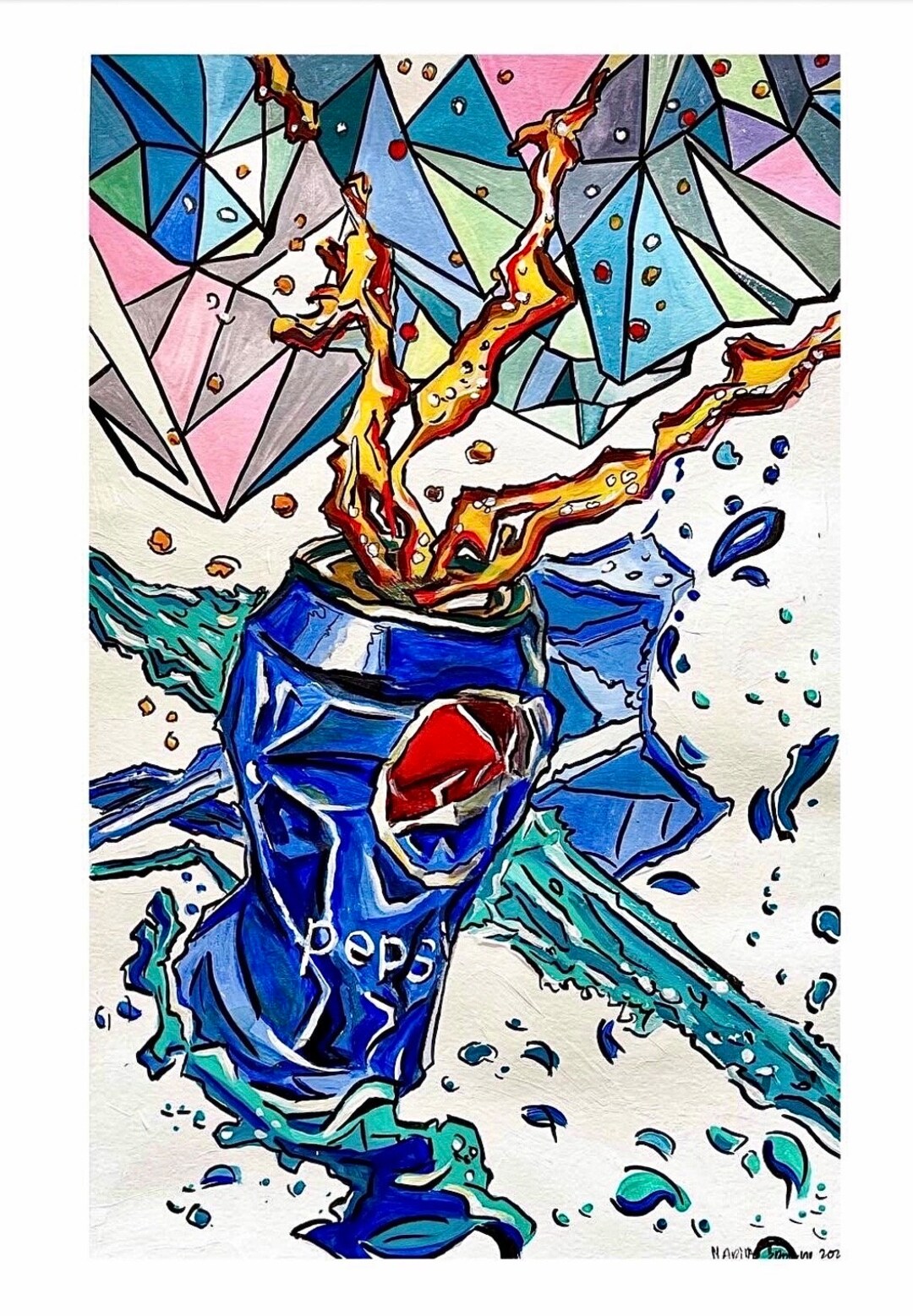 Pepsi Soda Pop Food Pop Art Pop Culture Wall Art - Etsy