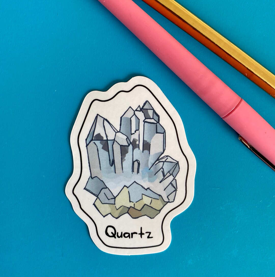 Quartz Sticker, Geology Sticker, Environmental Science, Nature Sticker ...
