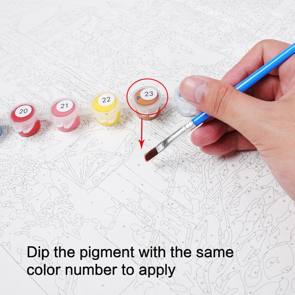 Paint by Numbers Kit / HER/DIY Painting Kit/ Home Décor/paint | Etsy