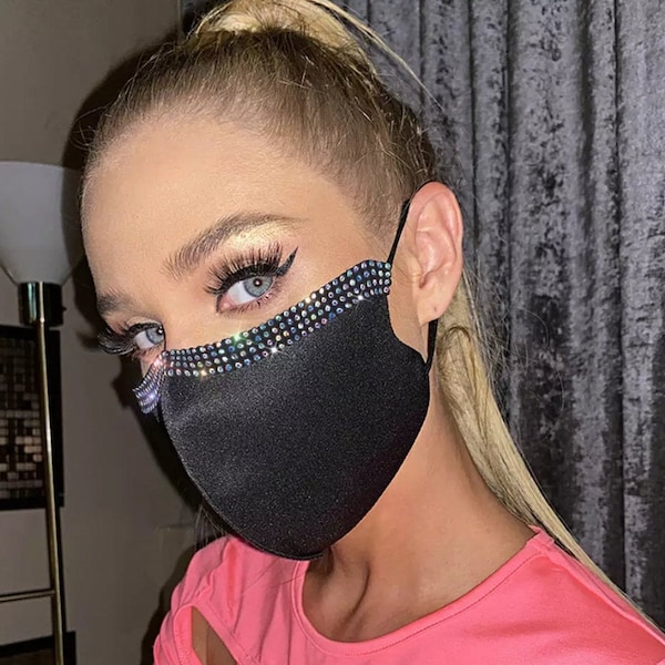 Bling Face Mask - Etsy