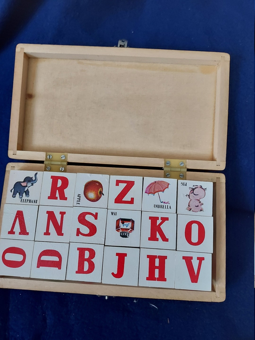 Vintage Box of Letters - Etsy