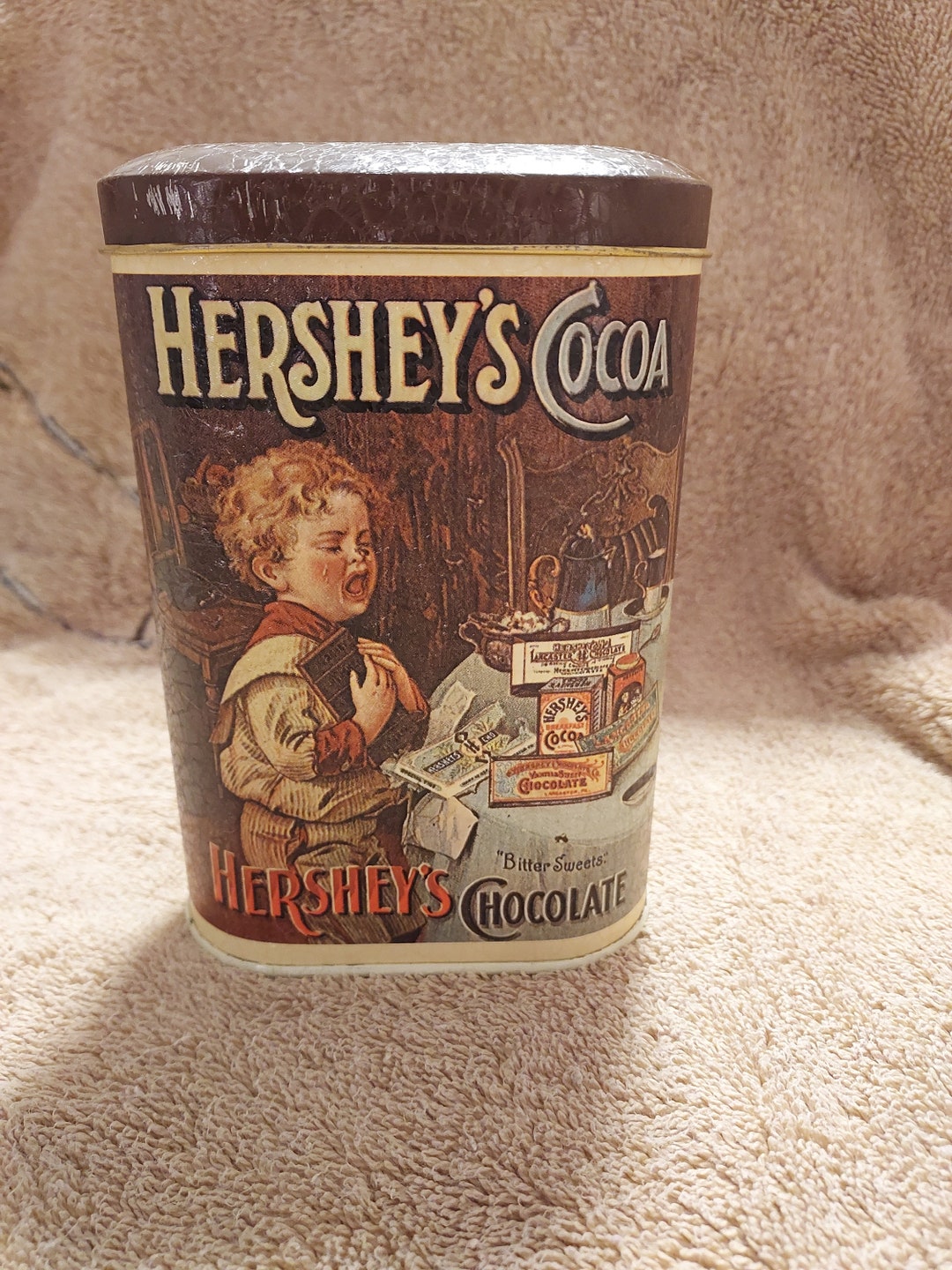 Hersheys Chocolate Cocoa Tin - Etsy