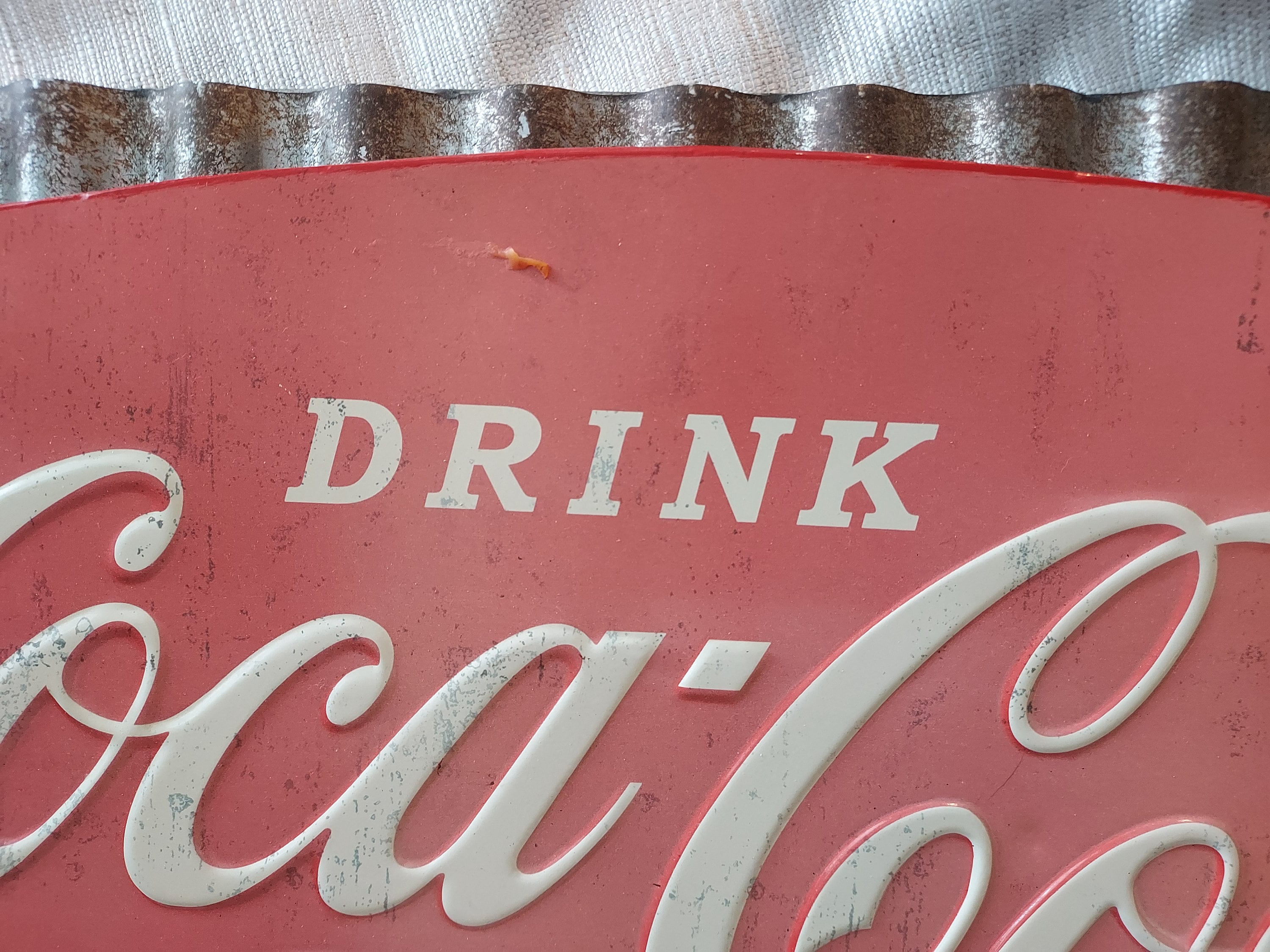 Coca Cola Sign Vintage - Etsy