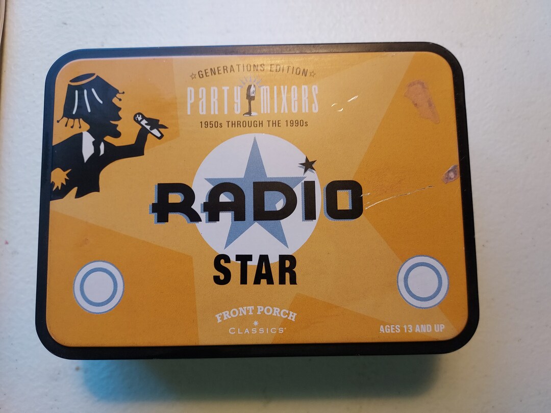 Radio Star Party Game - Etsy