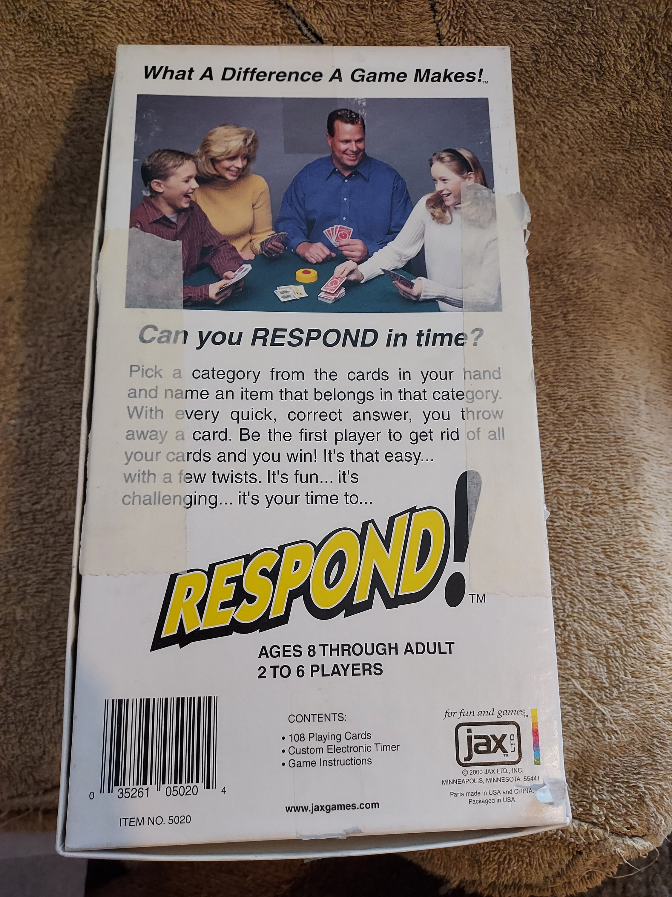 Respond Game - Etsy