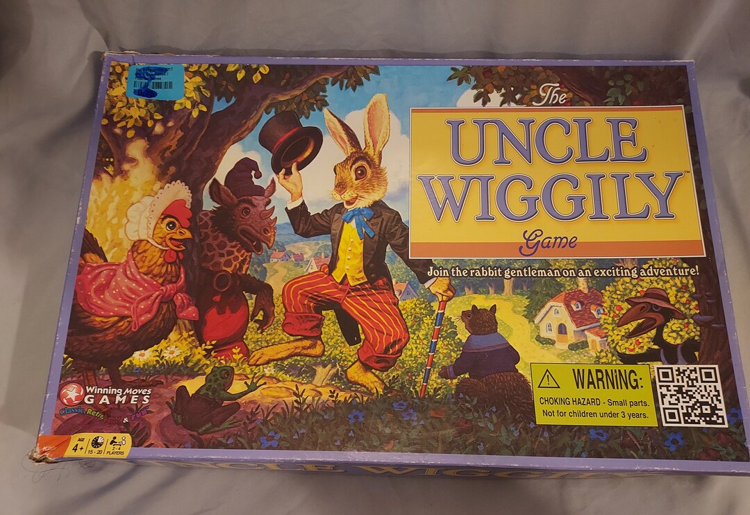 Uncle Wiggly Board Game - Etsy