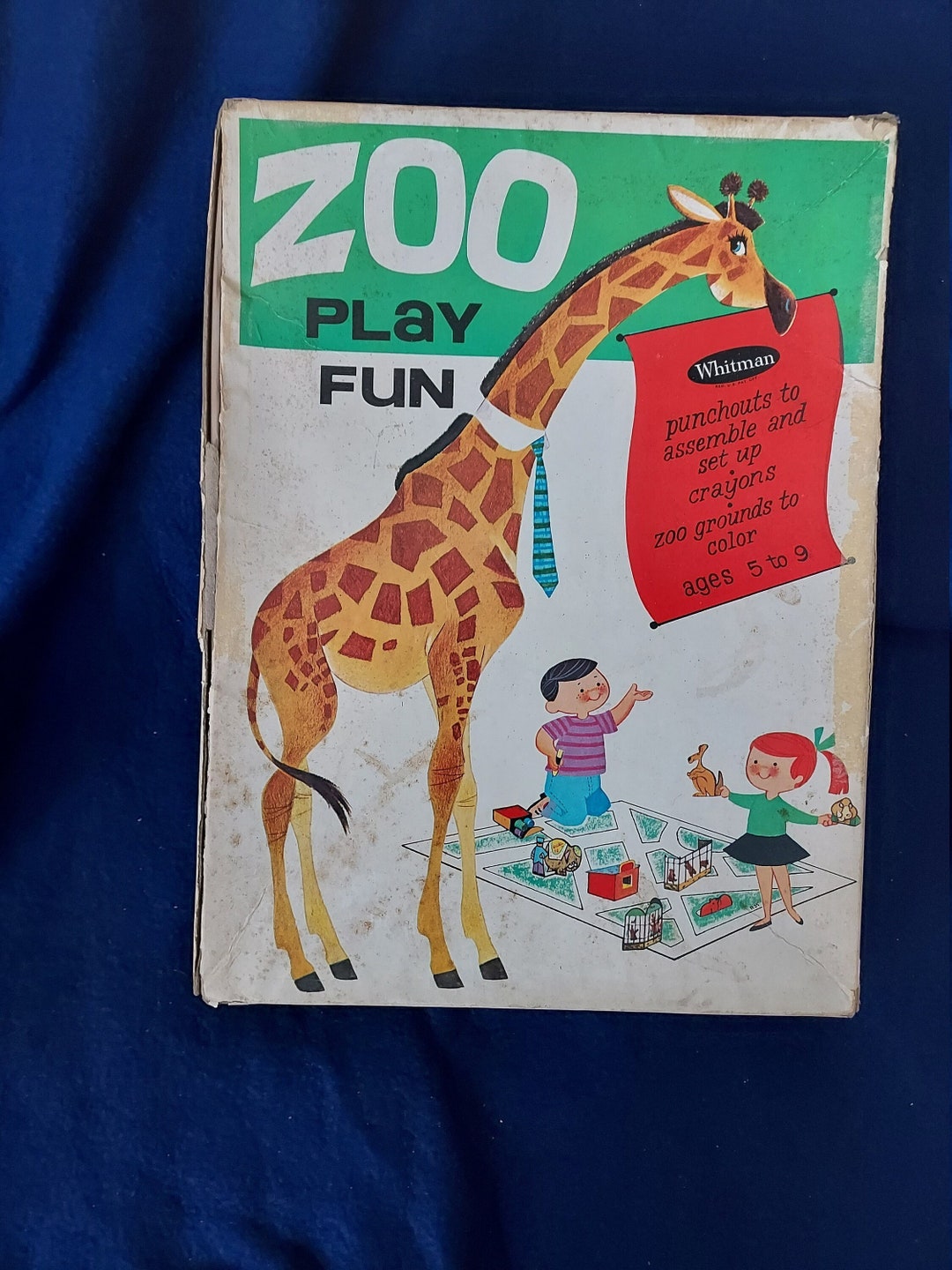 Zoo Play Fun Vintage Punch Out Kit - Etsy