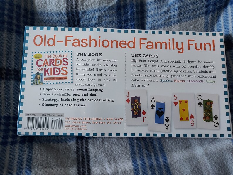 Book of Cards for Kids - Etsy