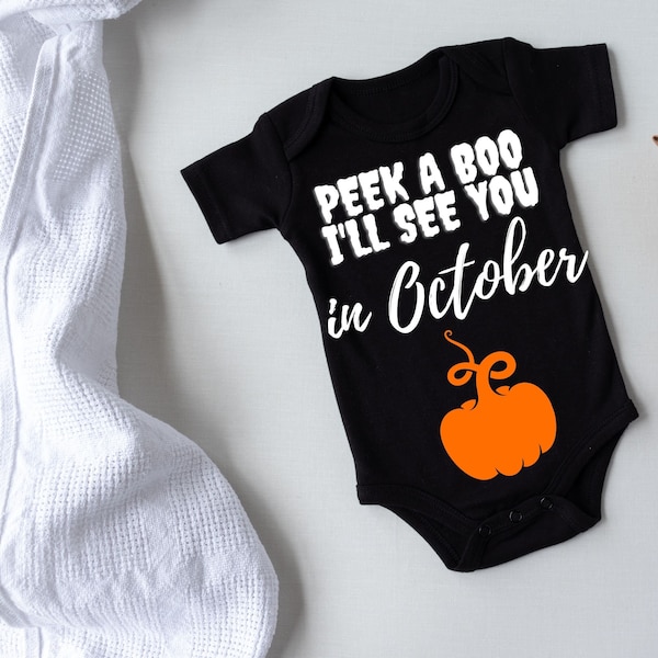 October Baby Announcement - Etsy