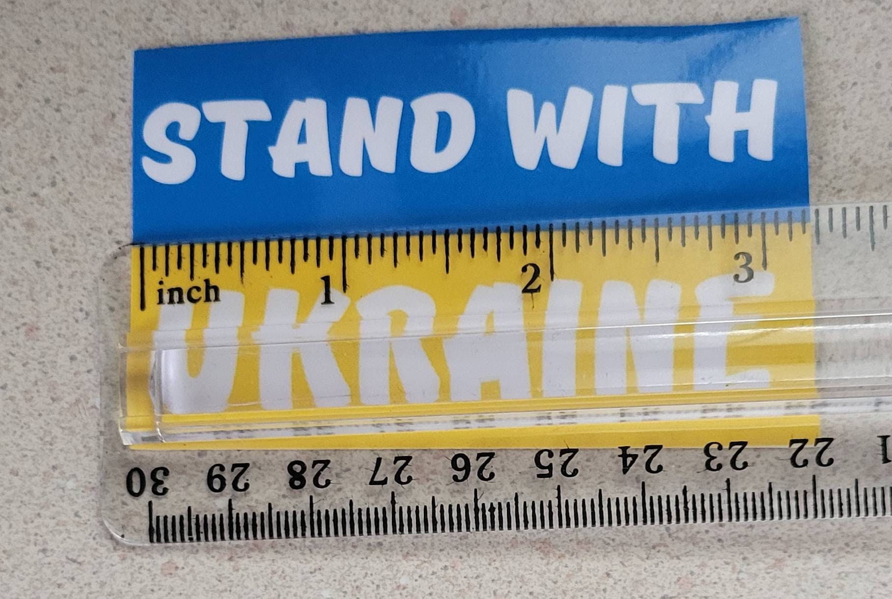 Ukraine Waterproof Sticker Stand With Ukraine Ukraine - Etsy