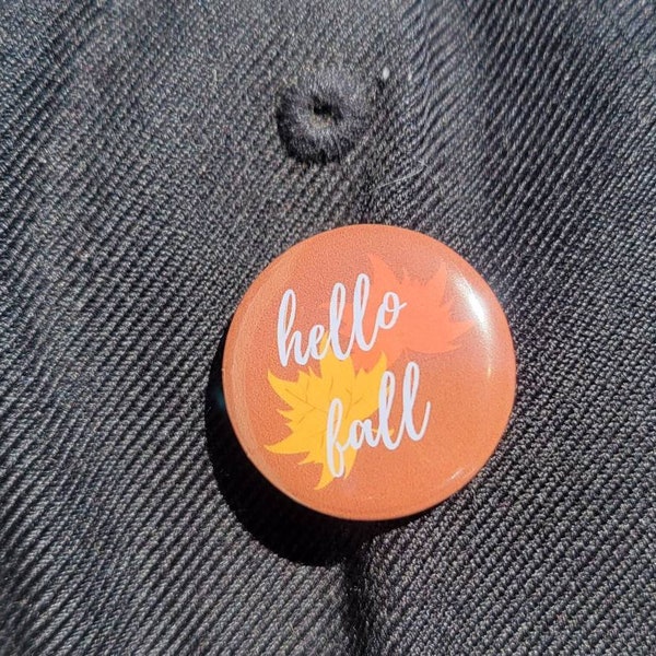Autumn Pin Etsy