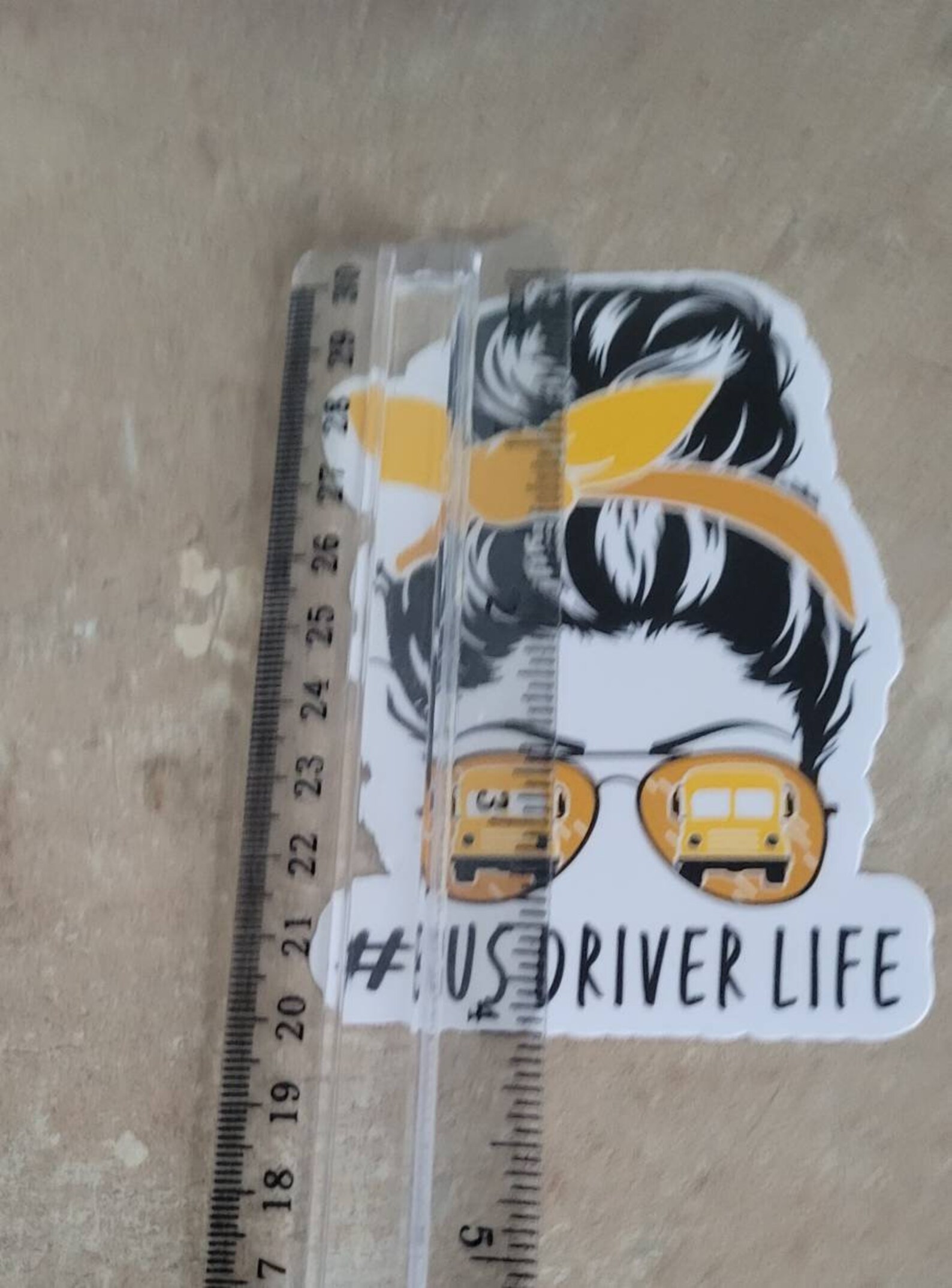 Bus Driver Life Bus Driver Appreciation Waterproof Sticker - Etsy
