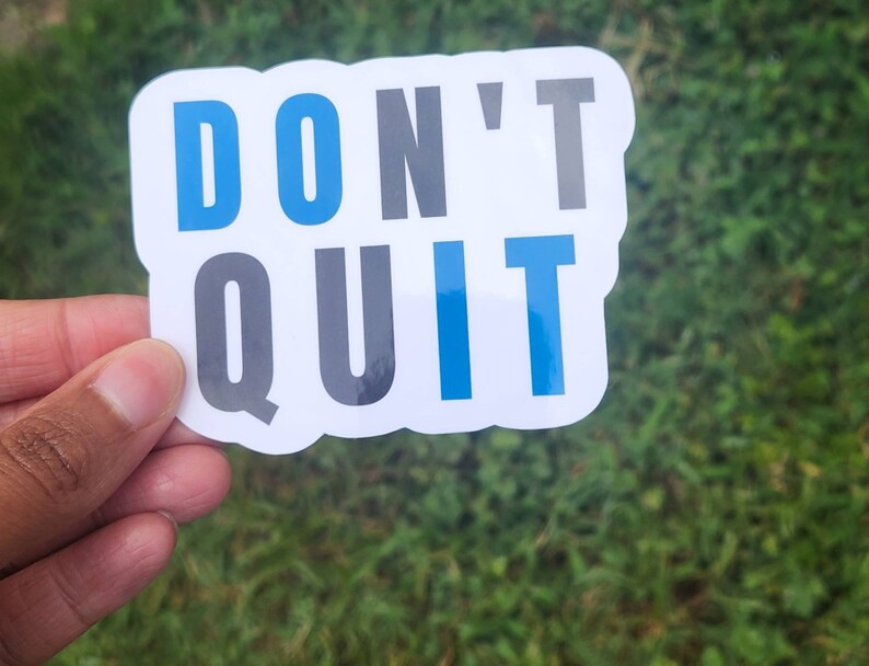 Fitness Motivation Sticker Gym Sticker Workout Sticker - Etsy