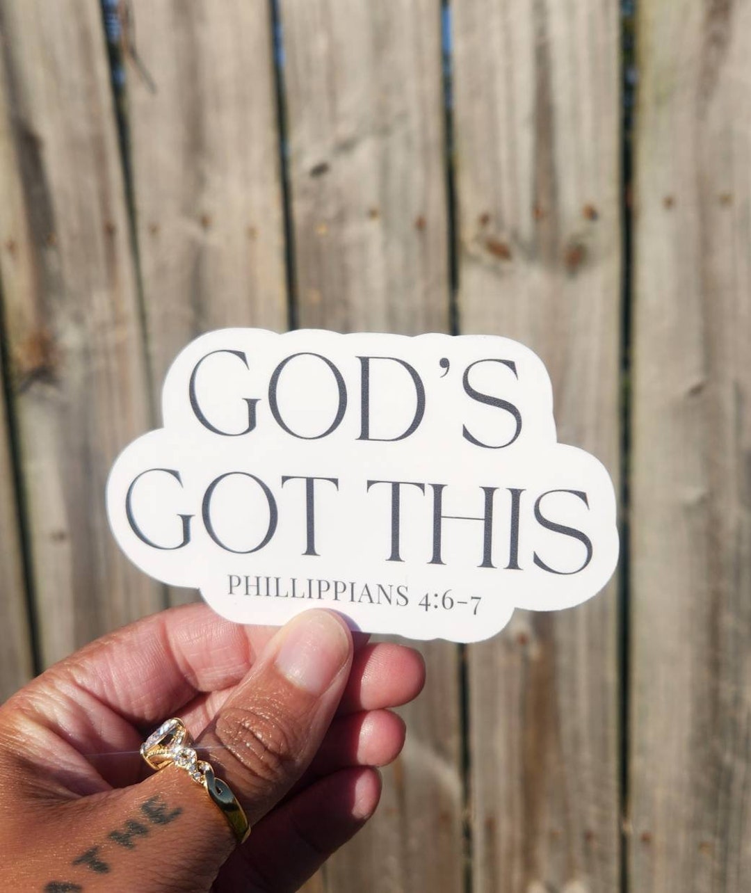 God's Got This Waterproof Sticker | Religious Gift | Religious Sticker ...