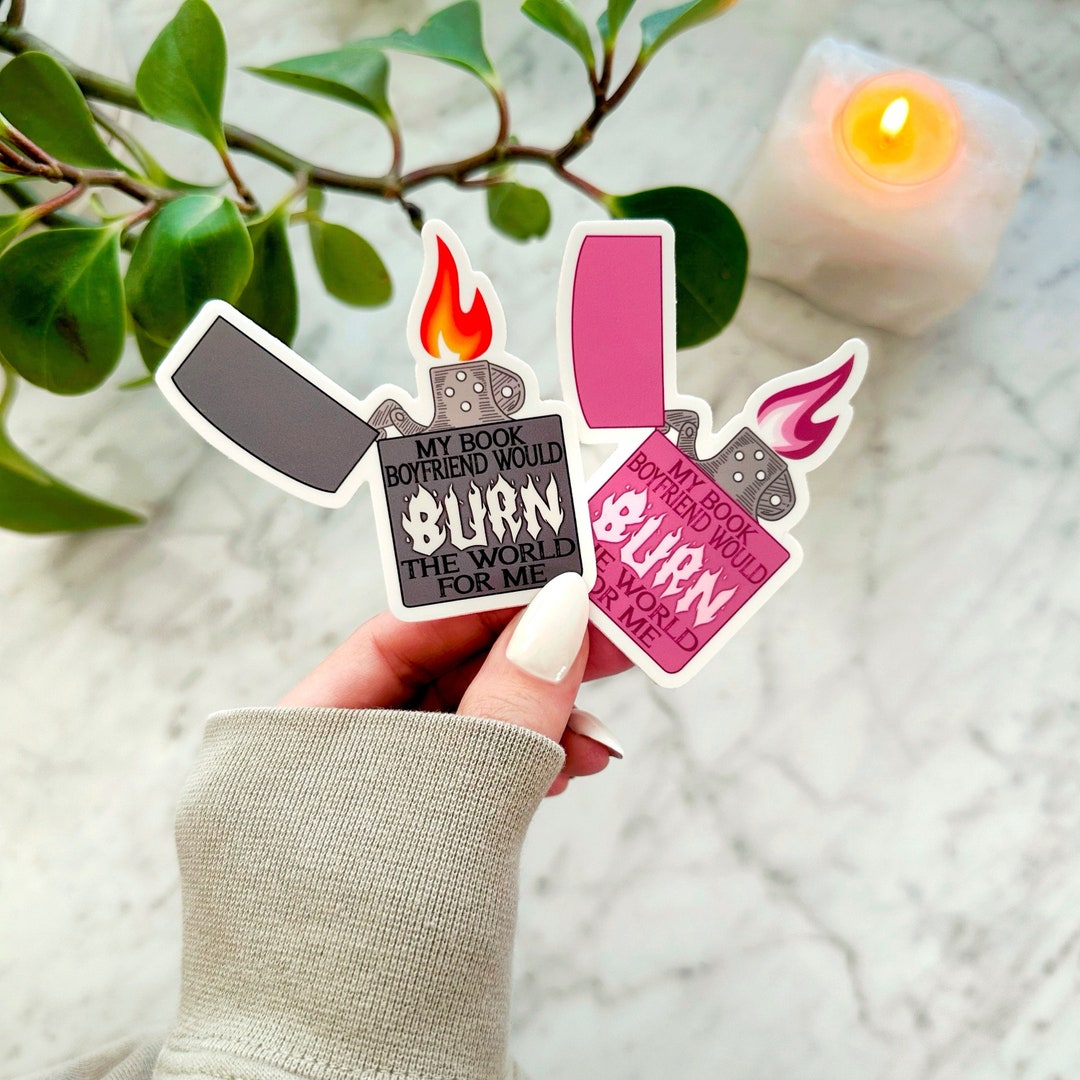 Book Boyfriend Sticker,, Booktok Sticker, Book Stickers for Kindle ...